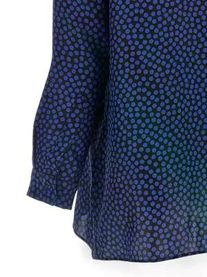 GIANLUCA CAPANNOLO Katherine Polka-dot Silk Shirt