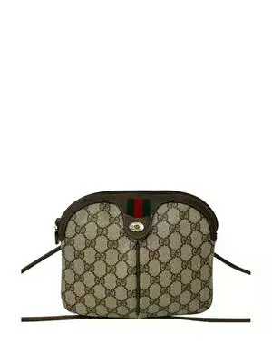 Gucci 20th Century Gg Supreme Web Crossbody Bag - Neutrals