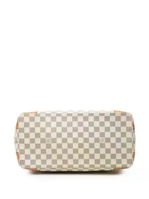LOUIS VUITTON 2008 Damier Azur Hampstead Mm Tote Bag