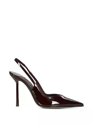 LE SILLA Vivienne Patent-finish Slingback Pumps - Red