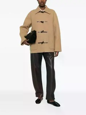 LAMRONS Toggle-fastening Coat - Neutrals