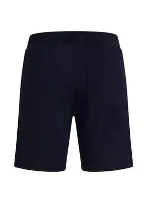 Hugo Boss Logo-detail Elasticated-waist Shorts - Blue