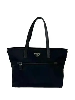 Prada 2013-2026 Tessuto Tote Bag - Blue