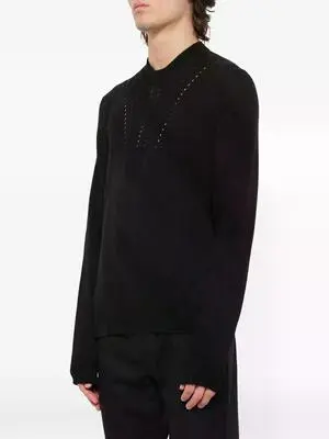 JIL SANDER Pointelle-knit Sweater