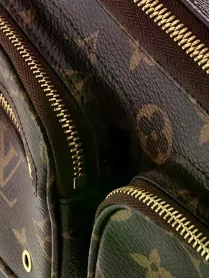 LOUIS VUITTON Utility Monogram Canvas Crossbody Bag - Brown