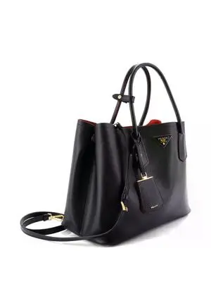 Prada Saffiano Leather Tote Bag - Black