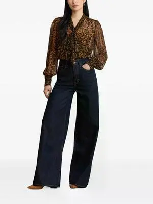 Ralph Lauren Leopard-pattern Blouse