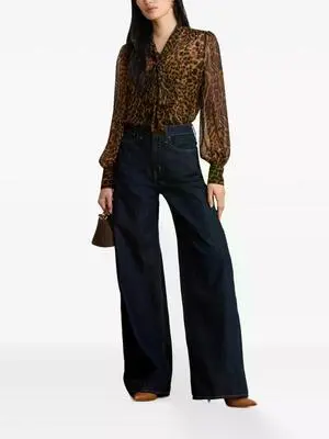 Ralph Lauren Leopard-pattern Blouse