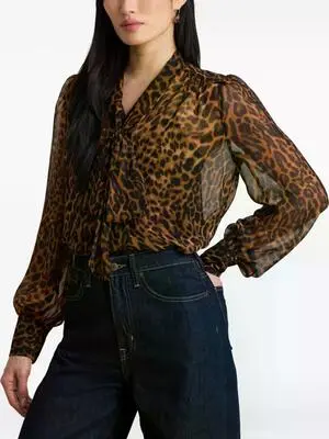 Ralph Lauren Leopard-pattern Blouse