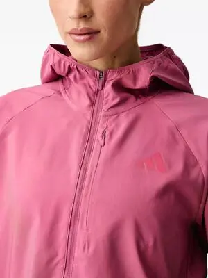 Adidas Hooded Logo-print Jacket