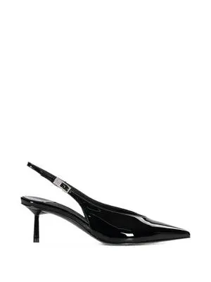 LE SILLA Embellished-buckle Slingback Pumps
