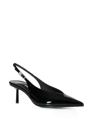 LE SILLA Embellished-buckle Slingback Pumps