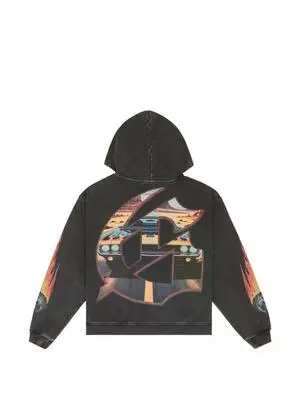 GODSPEED Graphic-print On The Run Hoodie