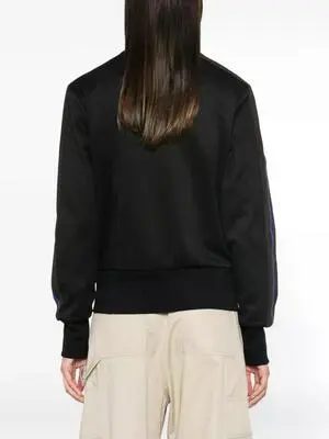 WALES BONNER Side-stripe Zip-up Sweatshirt