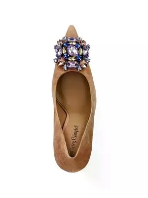 Jeffrey Campbell Maritsa Crystal-embellished Pointed-toe Pumps