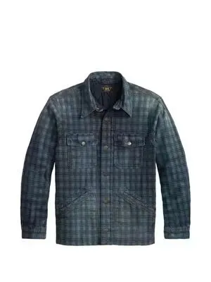 Ralph Lauren Check-pattern Cotton Jacket - Blue