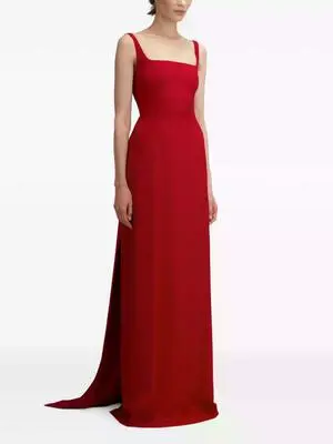 THE ARKOW Wanda Crepe Maxi Dress