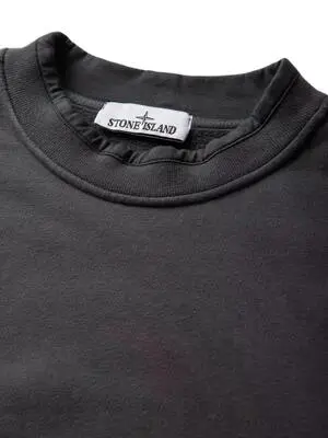 Stone Island 6100022 Brushed Organic Cotton Fleece Sweatshirt
