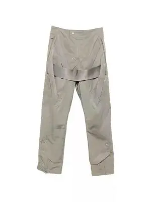 Rick Owens Webbing-strap Zipped-cuff Trousers