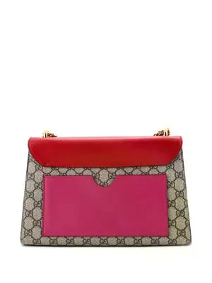 Gucci Padlock Gg Coated Canvas And Leather Medium Shoulder Bag
