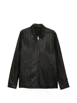 Rick Owens Leather Zip-up Jacket