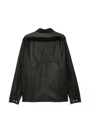 Rick Owens Leather Zip-up Jacket