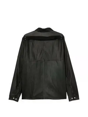 Rick Owens Leather Zip-up Jacket