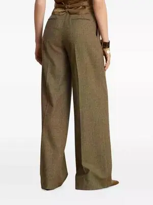 Ralph Lauren Kirahn Check-pattern Wool Trousers