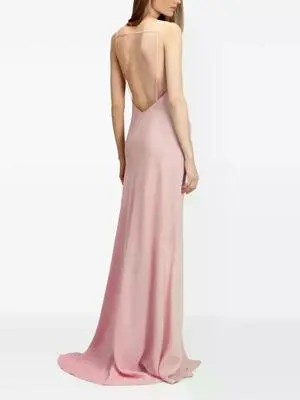 THE ARKOW Laura Open-back Maxi Dress