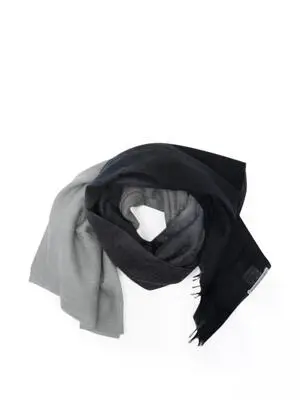 MIRROR IN THE SKY Souffle Dégradé Scarf - Black