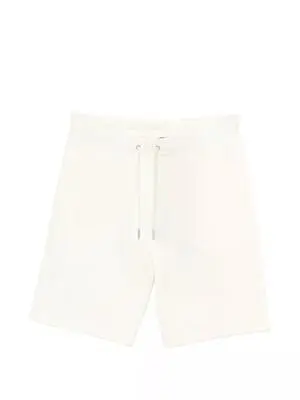 Karl Lagerfeld Logo-embossed Drawstring Shorts - Neutrals