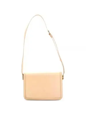 Saint Laurent Solferino Bag Leather Medium Shoulder Bag - Neutrals