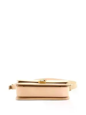 Saint Laurent Solferino Bag Leather Medium Shoulder Bag - Neutrals