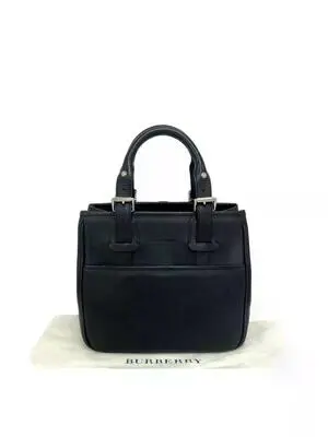 Burberry 2000-2017 Leather Handbag - Black