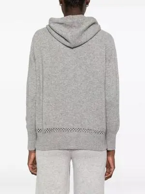 ERMANNO FIRENZE Embroidered Zip-up Hoodie