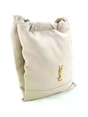 Saint Laurent Jamie 4.3 Pochon Quilted Leather Shoulder Bag - Neutrals
