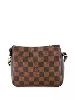 LOUIS VUITTON Trousse Make Up Bag Damier Pouch - Brown