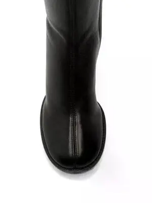 SERGIO ROSSI Round-toe Knee-high Boots