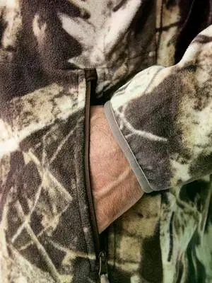 Columbia Sequoia Grove Camouflage-print Zip-up Sweater