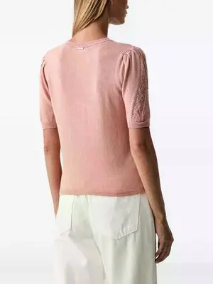 TWINSET Wool-blend Punched-knit Jumper