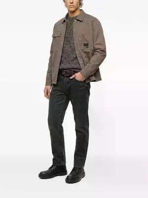 Karl Lagerfeld Logo-patch Shirt Jacket
