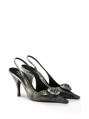 Prada Leather Slingback Pumps