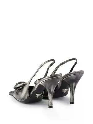 Prada Leather Slingback Pumps