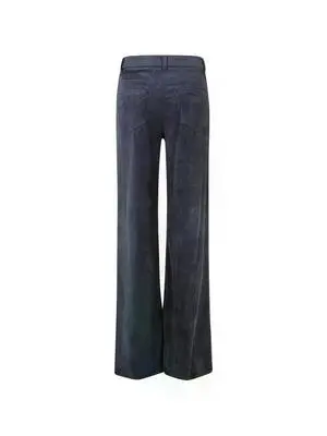 ERMANNO FIRENZE Glitter-detail Corduroy Flared Trousers