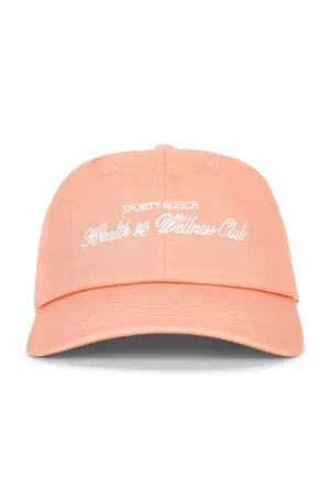 SPORTY & RICH H&w Club Hat In Coral