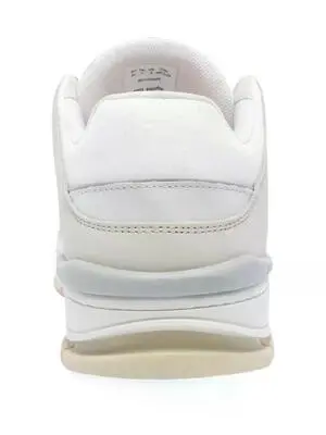Axel Arigato Area Lo Perforated Panelled Sneakers - Neutrals