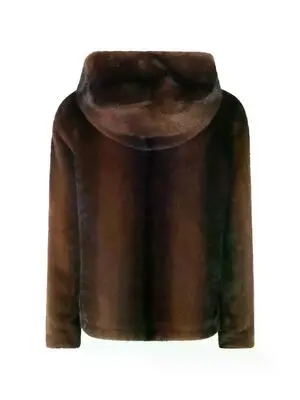 ERMANNO FIRENZE Faux-fur Hooded Jacket