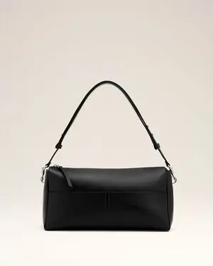 AMI Paris Cow Leather Carrousel Zipped Bag