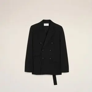 AMI Paris Double Breasted Wool Blazer