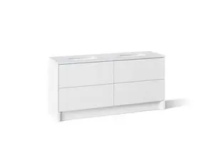 KOHLER Statement 72" Bathroom Vanity Set With Sinks And Quartz Top - One-color